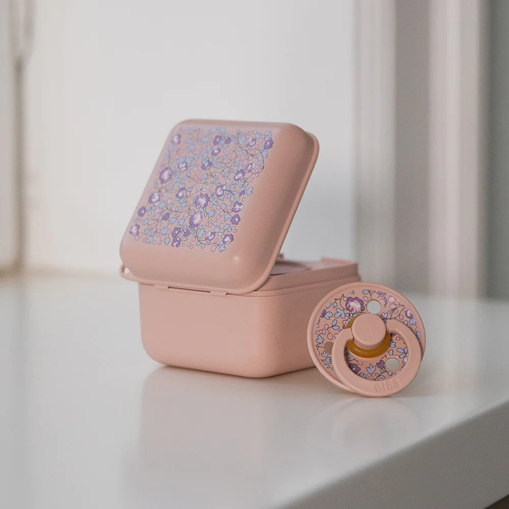 BIBS x Liberty Paci Pod Pacifier Box - Eloise Blush – The Thrifty Mumma