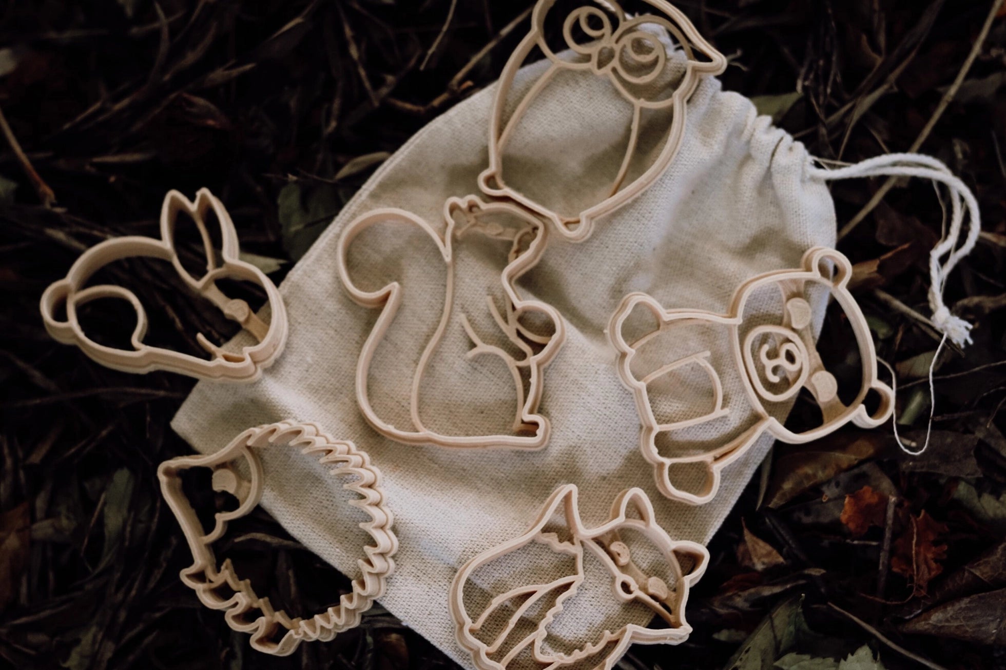 Mini Woodland Animals Playdough/Sensory Play Eco Cutter™ Set – The ...