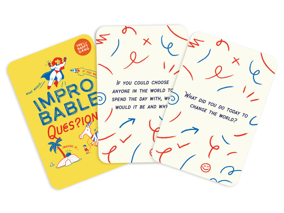 Conversation Starters - Improbable Questions – The Thrifty Mumma