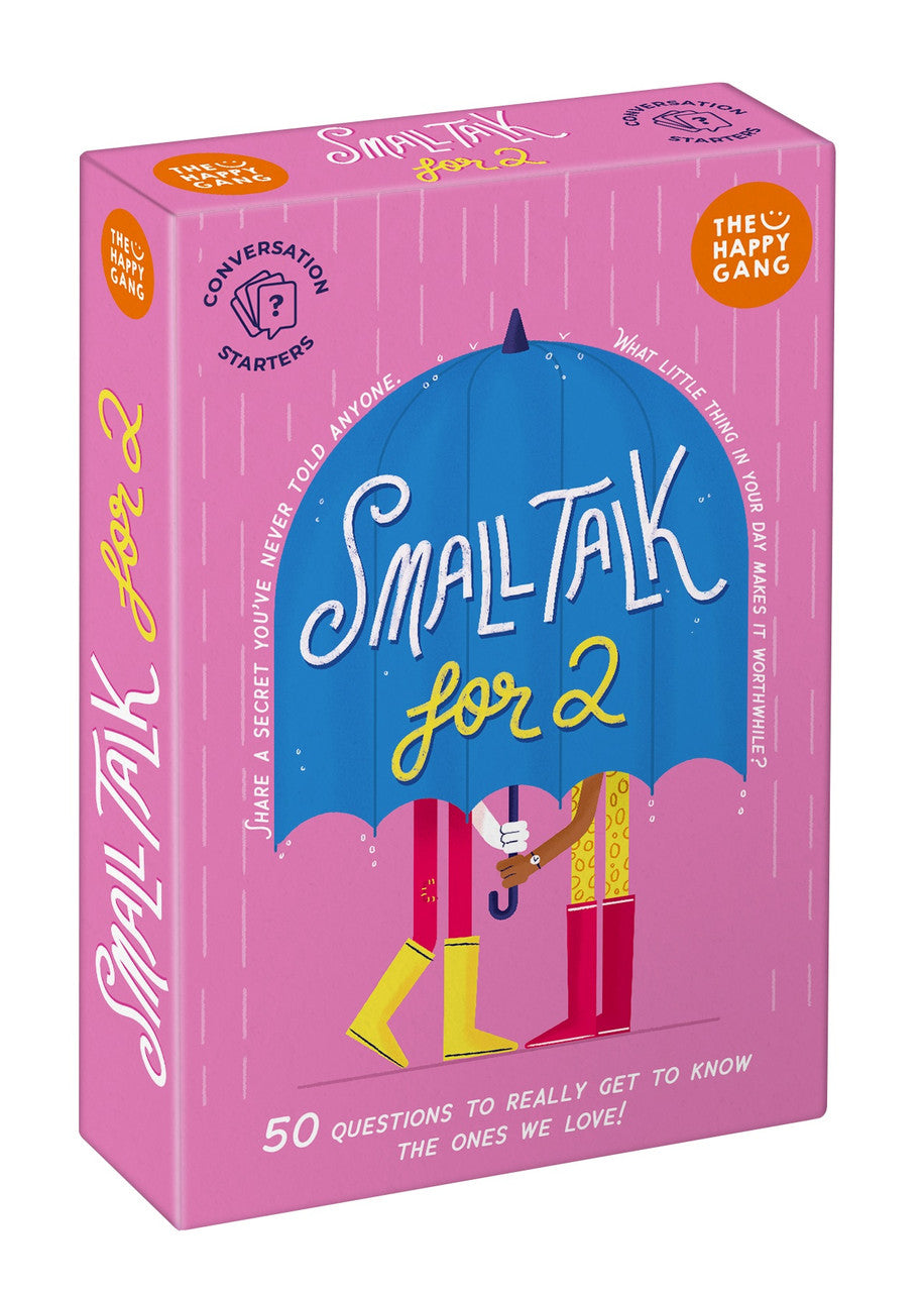 Conversation Starters - Small Talk For 2 – The Thrifty Mumma