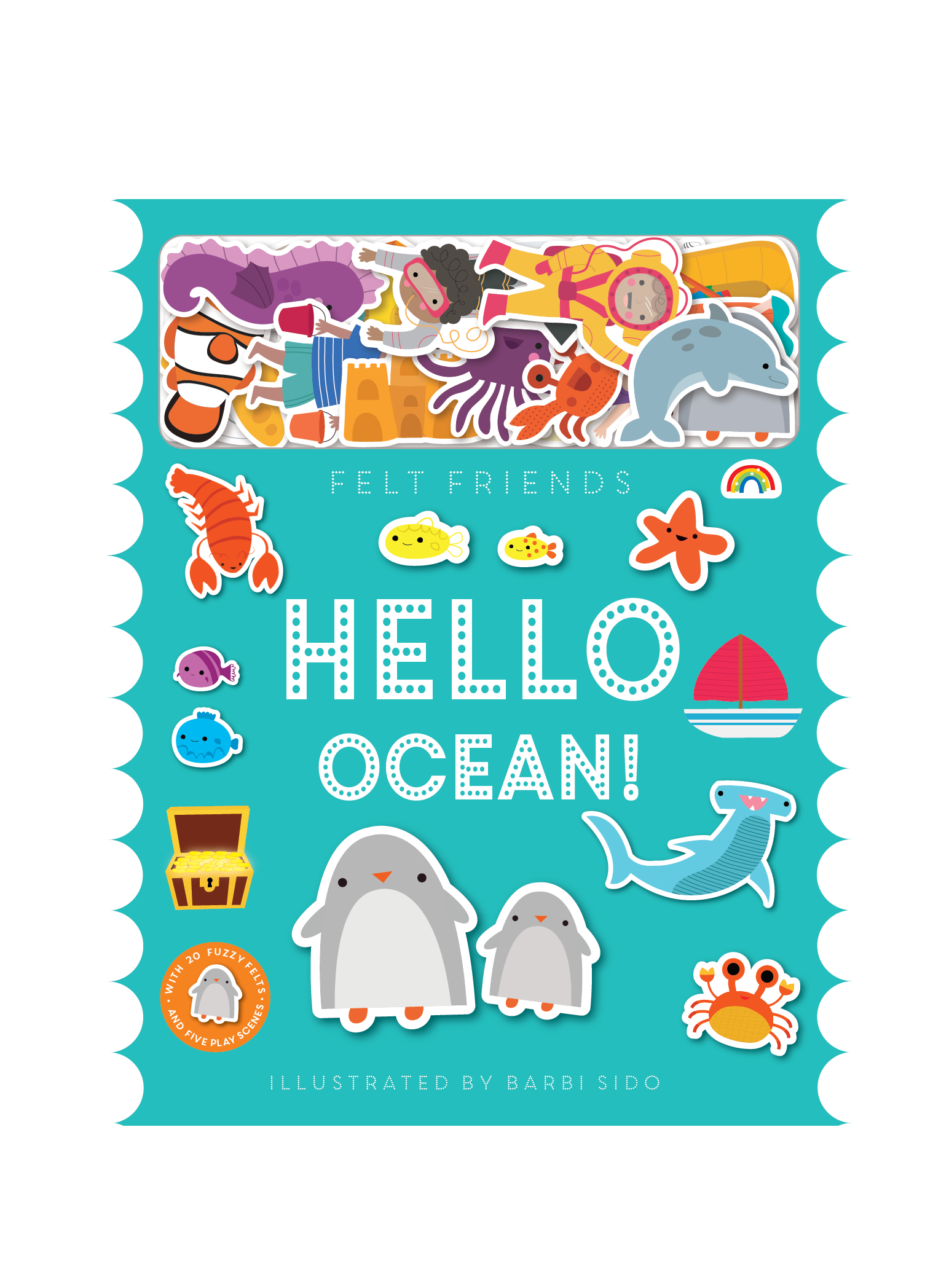 Hello Ocean Felt Friends Activity Book – The Thrifty Mumma