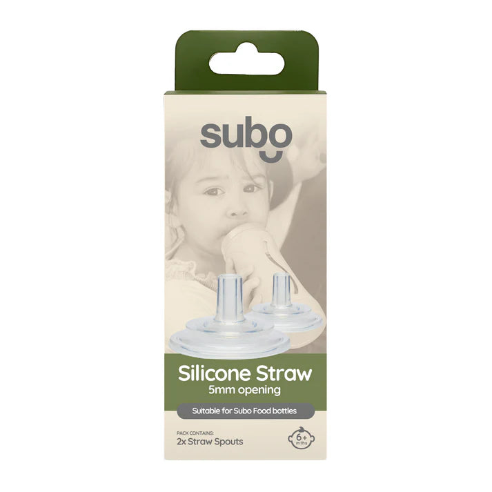 Subo Food Bottle Straw Spout 2 Pack - 5mm – The Thrifty Mumma